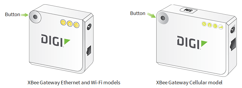 XBee Gateway button