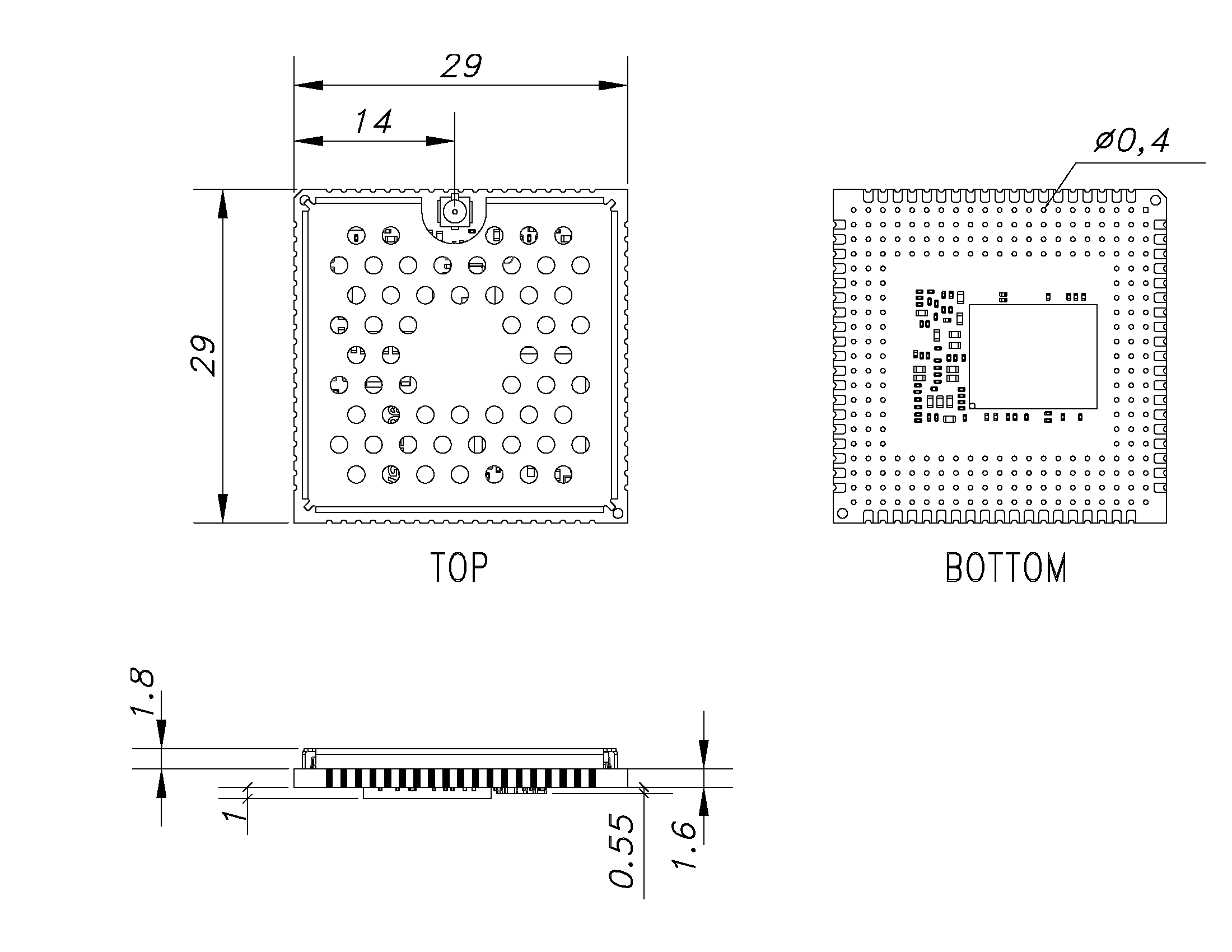 Mechanical specifications