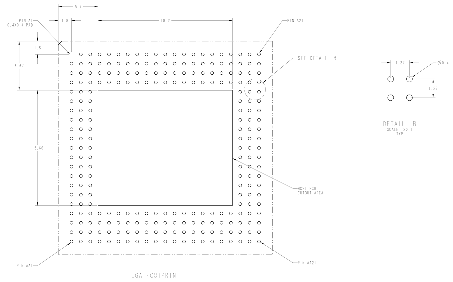 Mechanical specifications