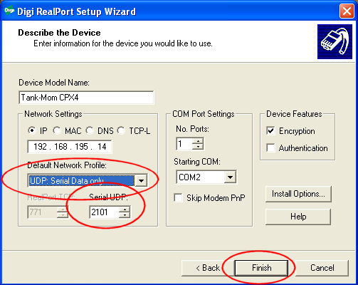 Using Digi Realport with Python