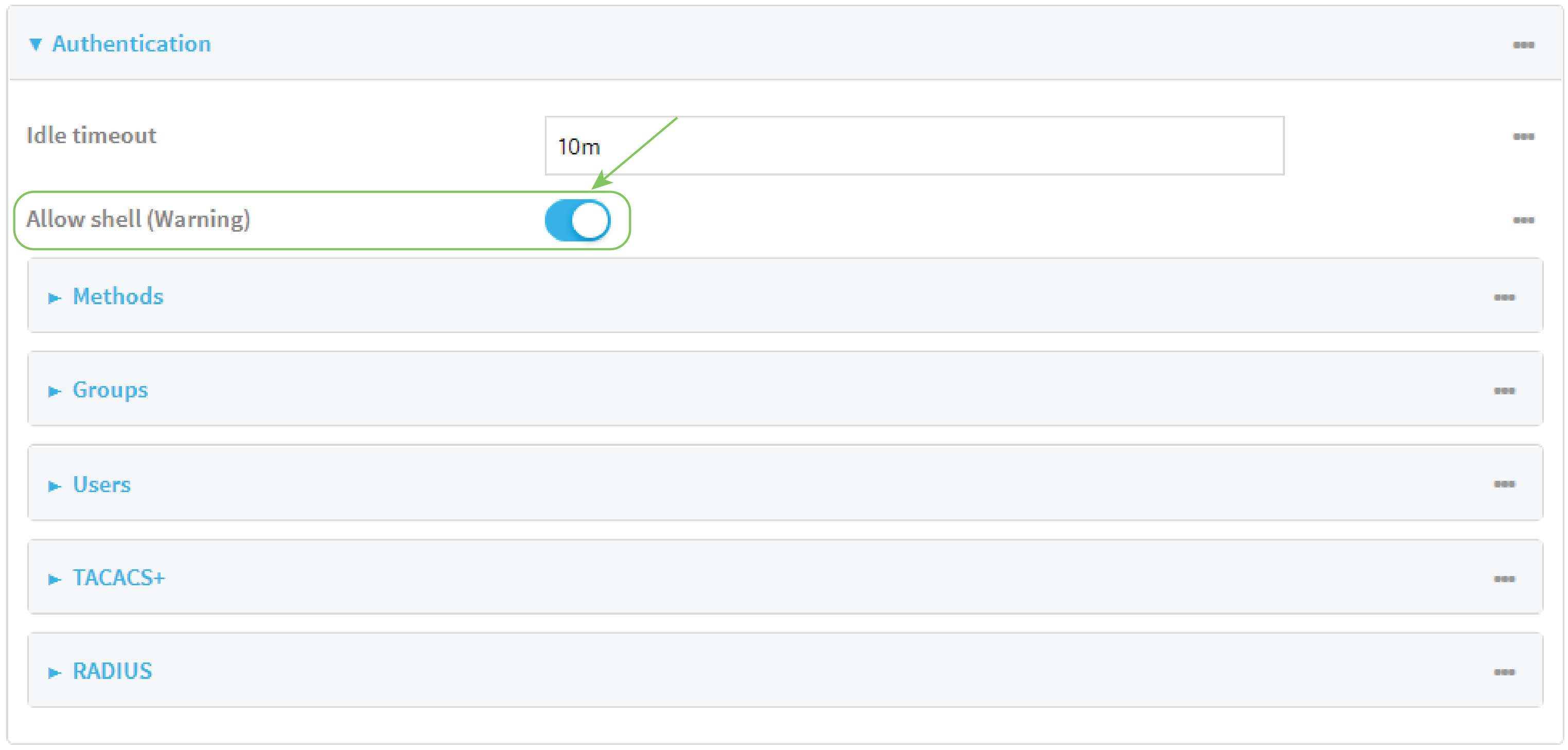 Set The Idle Timeout For 6300 Cx Users