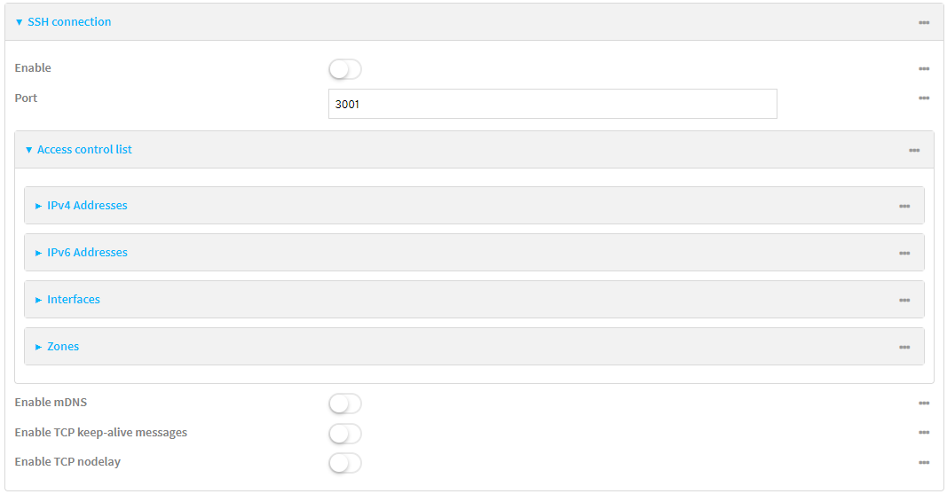 Configure Remote Access mode for a serial port