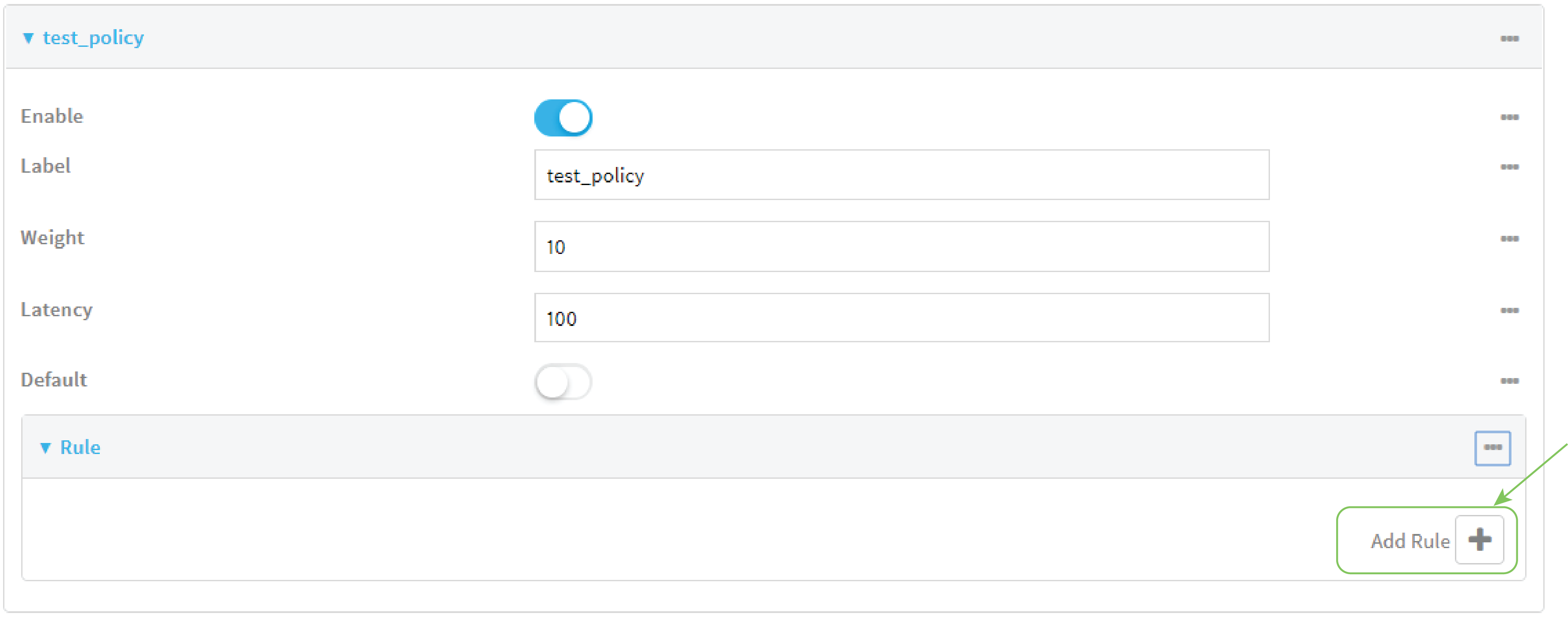 Configure Quality of Service options