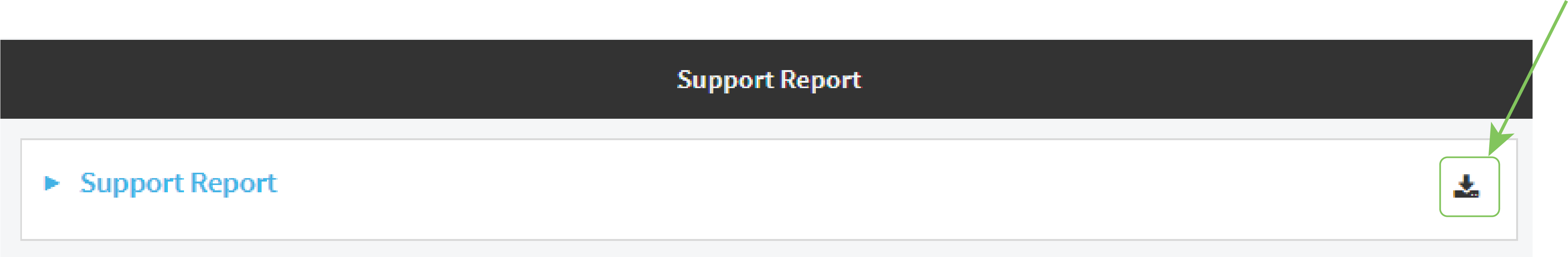 Generate a support report