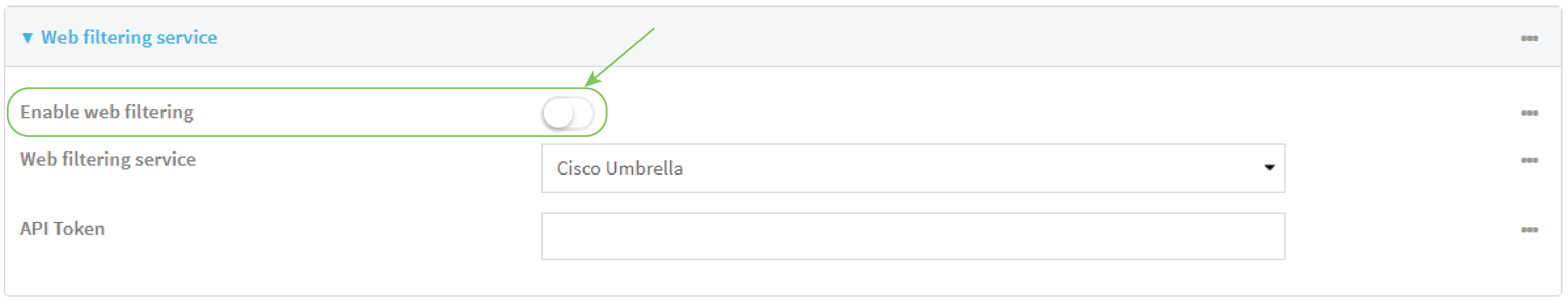 Verify your web filtering configuration