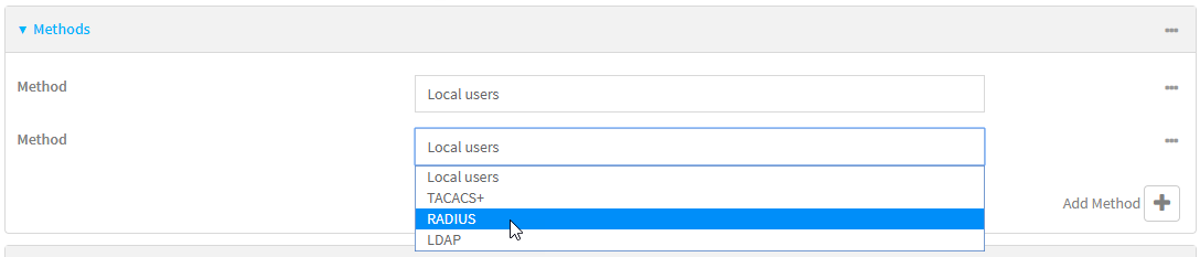Add a new authentication method