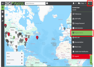 Register a Connect Sensor device