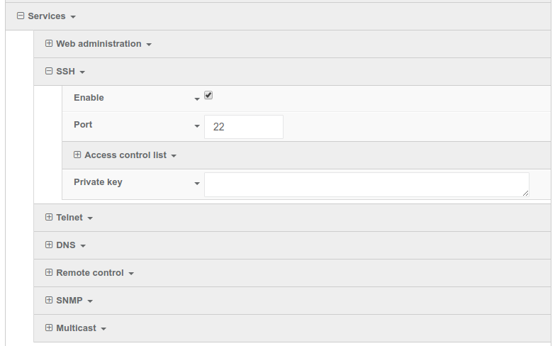 Enabling shell access